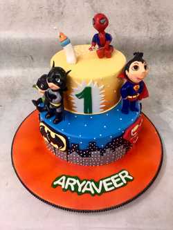 Order Custom 3D Birthday Cake for Boys Online - Deliciae